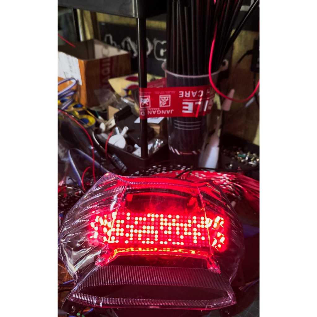 Jual STOPLAMP RUNNING TEXT ALL MIO 41 ANIMASI SETTING APK | Shopee ...