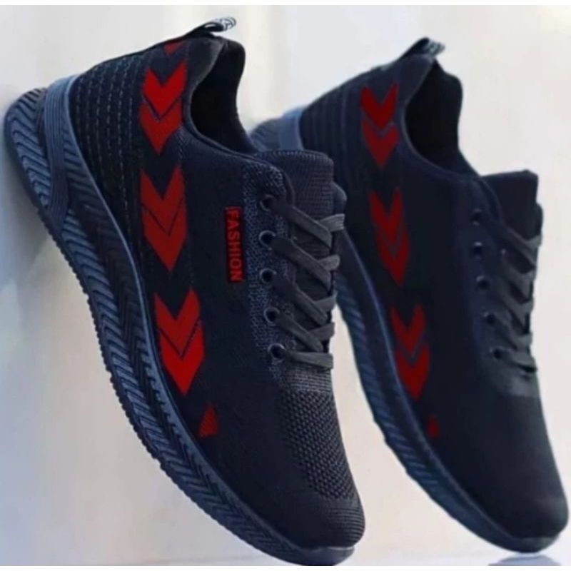 Jual Sepatu Pria Sneakers Motif Panah Sepatu Sport Sepatu Sepatu ...