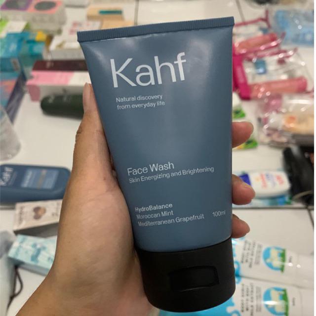 Jual (READY STOCK) 100% ORIGINAL KAHF facewash 100ml | Shopee Indonesia