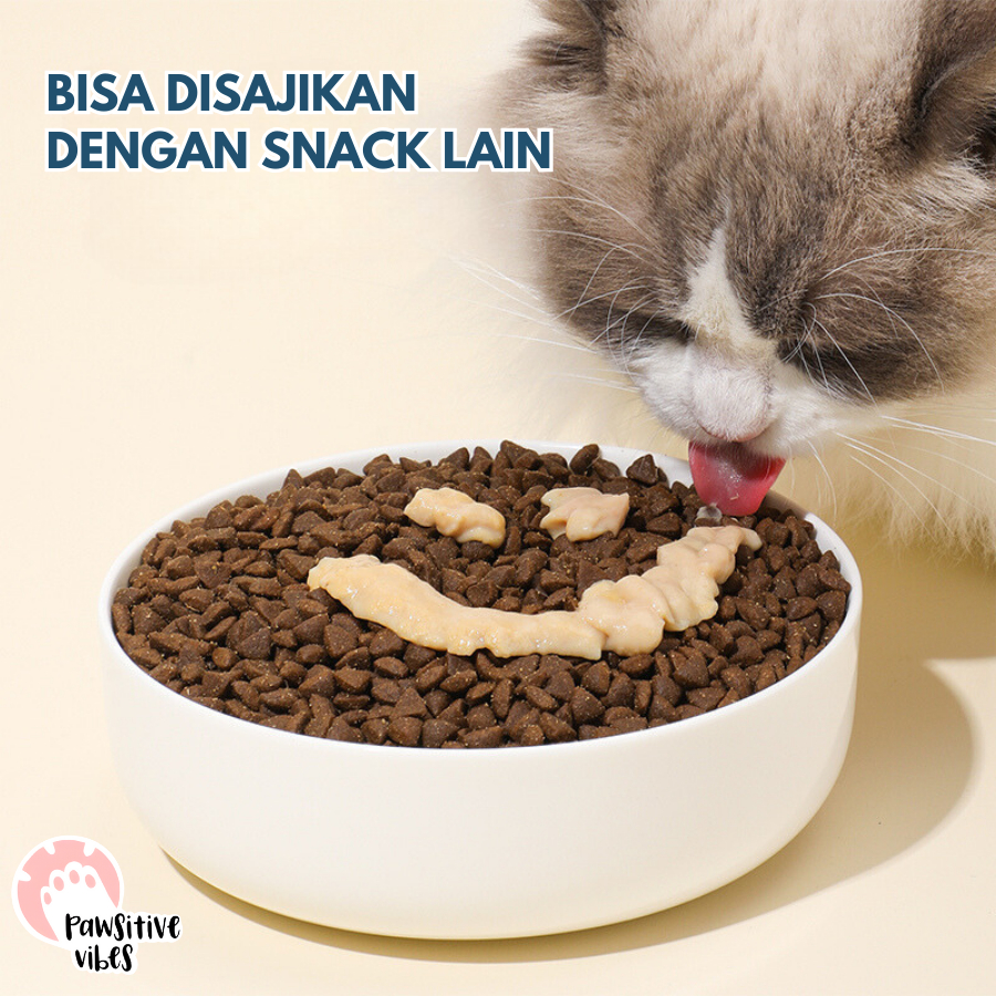 Jual Paket Snack Creamy Kucing Isi 50pcs - Snack Makanan Basah Kucing ...