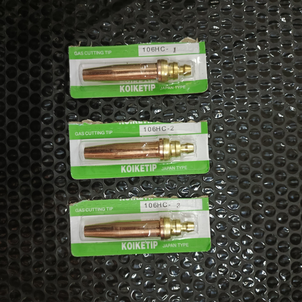 Jual KOIKE JAPAN LPG CUTTING NOZZLE SIZE 1 2 3 - PROPANE CUTTING TIP ...