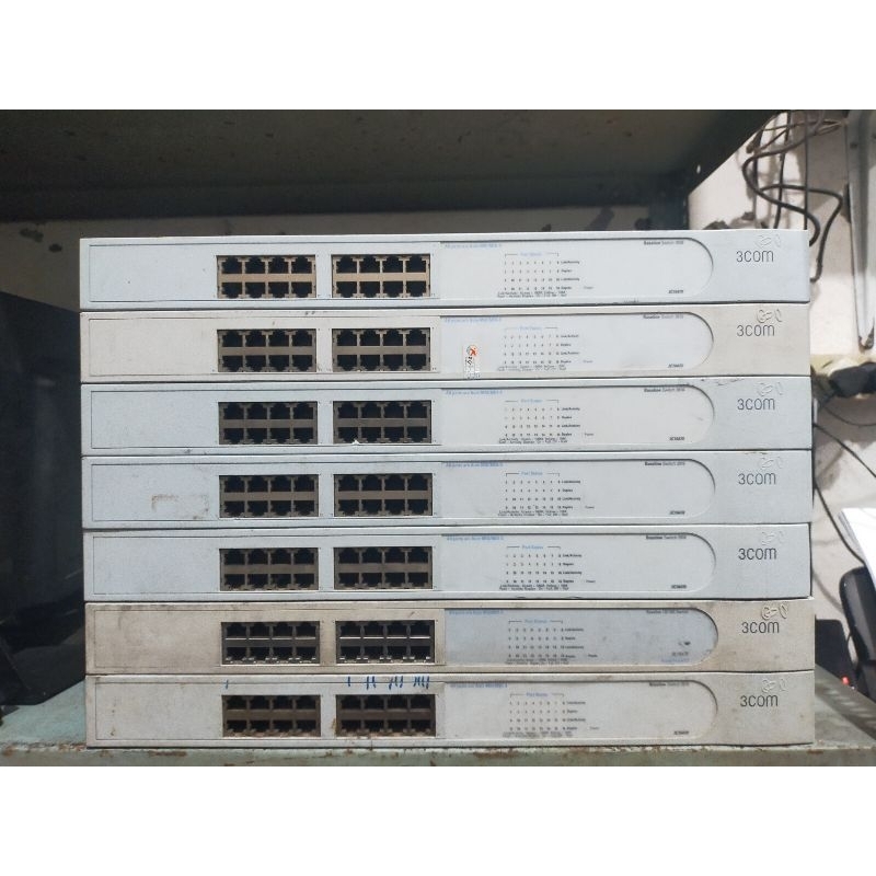 Jual Swicht Hub 3Com 16 Port Normal | Shopee Indonesia