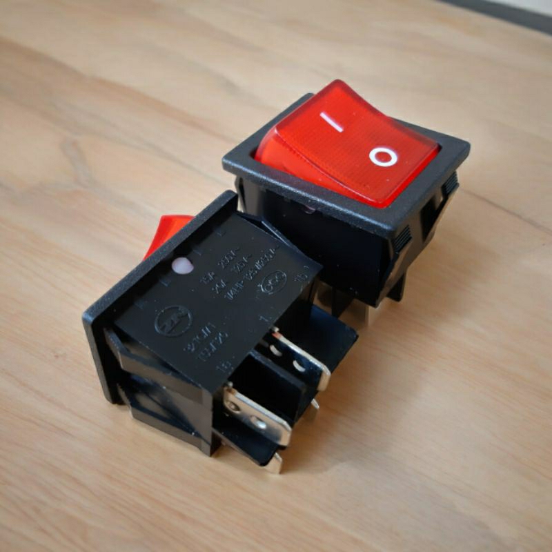 Jual POWER SWITCH SAKLAR ON OF 4PIN BESAR ZN LAMPU15A AC250V | Shopee ...