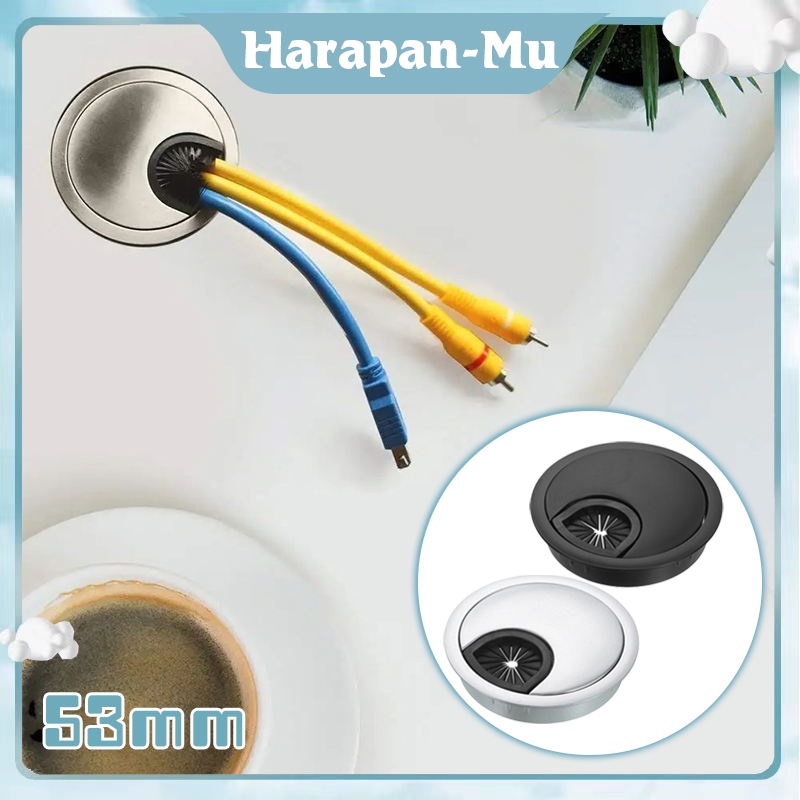 Jual Lobang Kabel Meja Tutup Lubang Kabel Grommet Desk Hole Cover Tutup ...