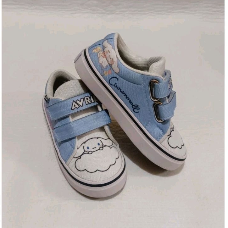 Jual sepatu karakter cinnamoroll lucu bisa cetak nama costum warna dan ...