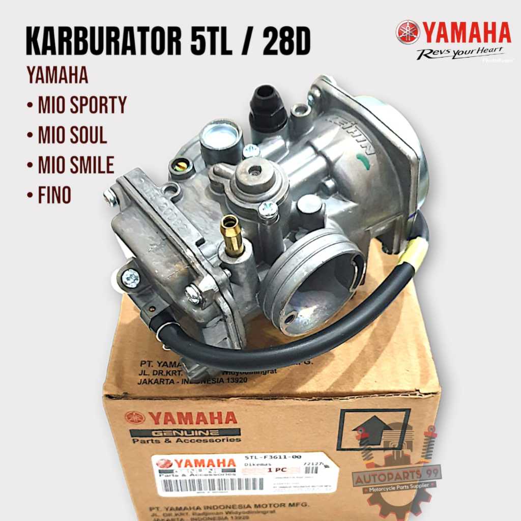 Jual Karburator Yamaha Mio Sporty Mio Soul Mio Smile Fino Original ...