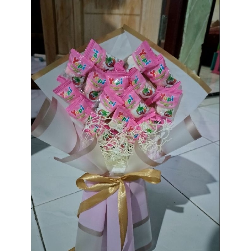 Jual BUKET MINI PERMEN LOVE | Shopee Indonesia