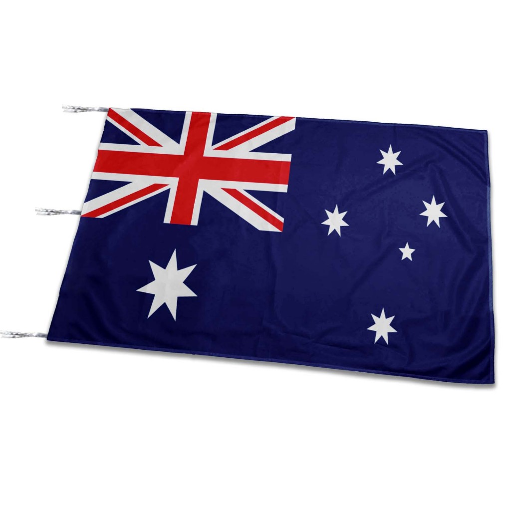 Jual Bendera Negara Australia Australian - Ukuran Kecil-Besar Bahan Satin Peles, Bisa di cuci ...