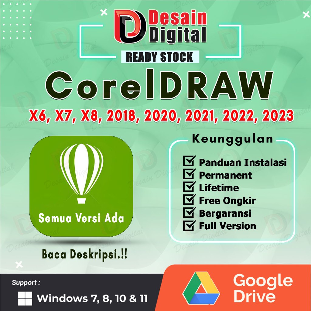 Jual Software Windows Pro Corel Semua Versi Ada - Desain Grafis ...