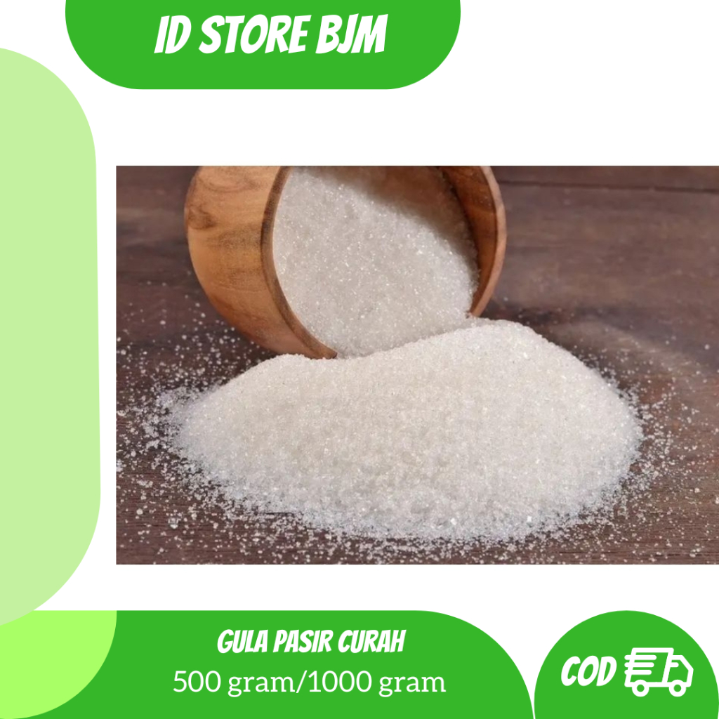 Jual Gula Pasir Manis Lokal Curah Original Kemasan Repack | Shopee ...