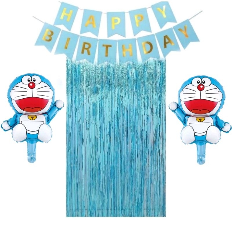 Jual DORAEMON Paket perlengkapan dekorasi pesta ulang tahun DORAEMON ...
