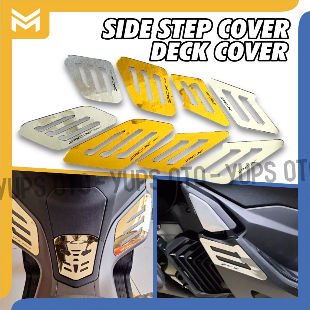 Jual VARIASI PCX 160 DECK COVER BODY DEPAN DEK ALAS PIJAKAN HIASAN PCX ...