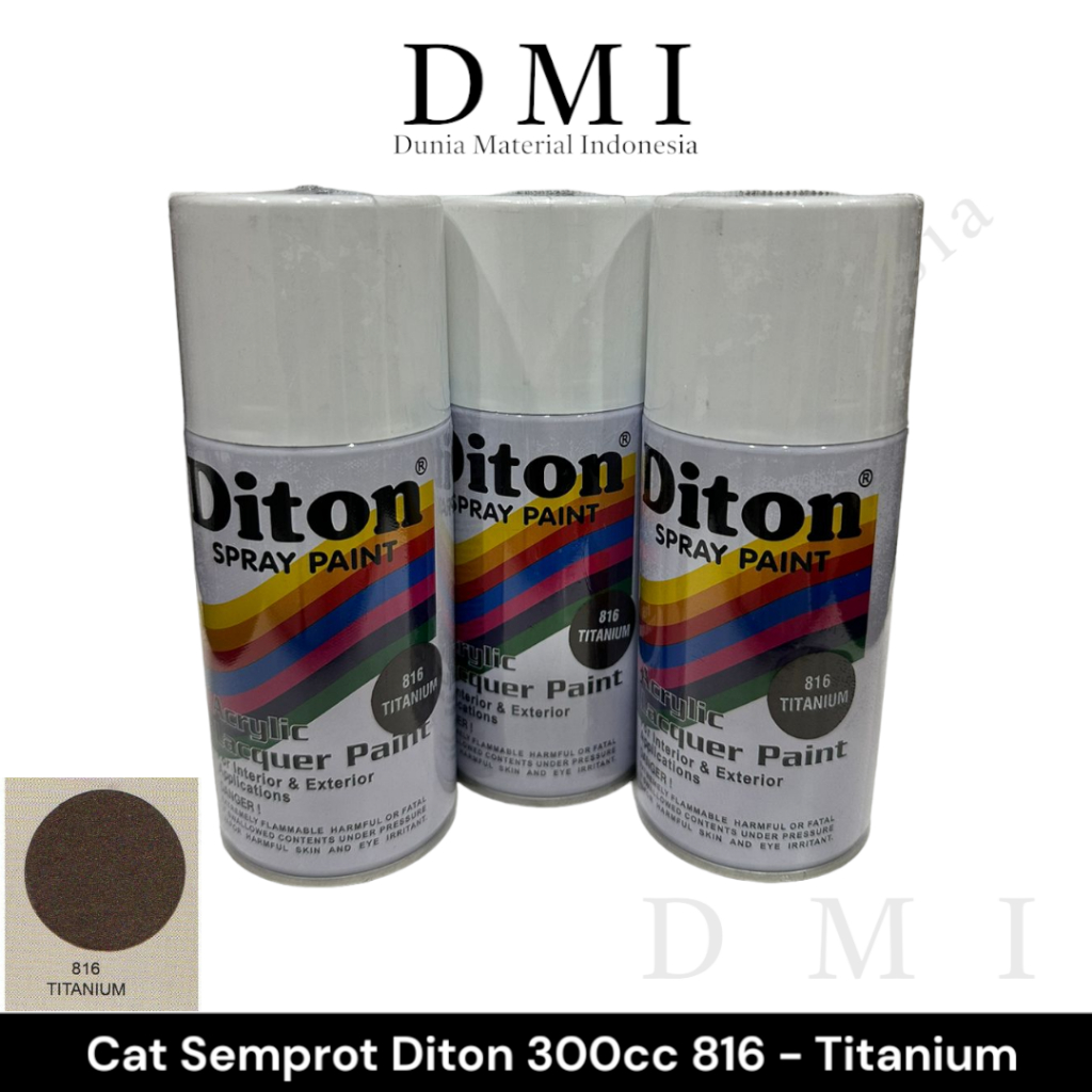 Jual Pilox DITON 300cc | 816 Titanium 300ml | Pilok Cat Semprot | Pylox ...