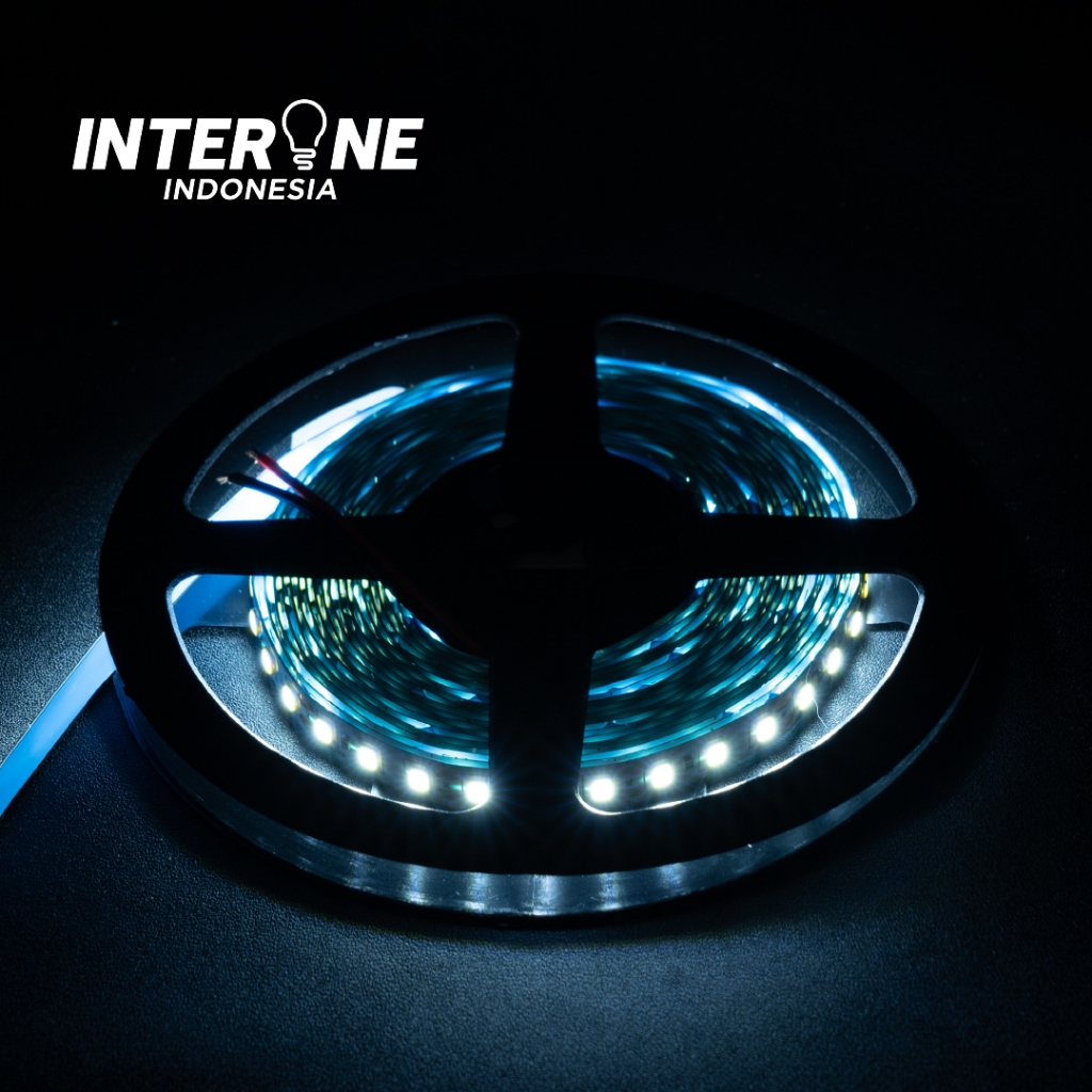 Jual LED Strip 5 Meter - Cool White - 12 Watt | Shopee Indonesia