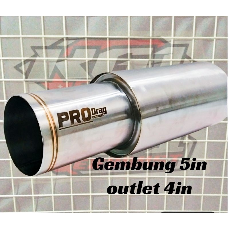 Jual Knalpot Mobil Pro Drag Tabung 5 Inch Bas Kering Big Size Oiginal ...