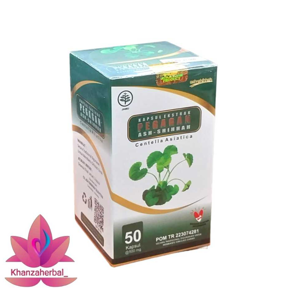 Jual Kapsul Ekstrak Pegagan Ashihah | Ekstrak Centella Asiatica Memperlancar Sirkulasi Darah ...