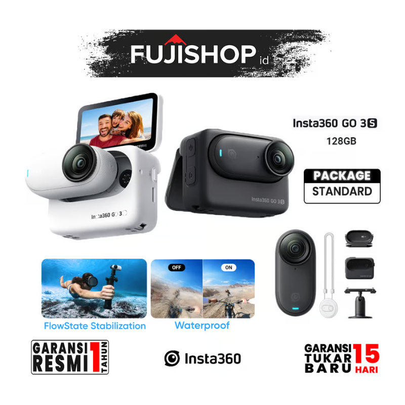 Jual Insta360 GO 3S 128 GB Insta 360 Go 3 S Action Cam Garansi Resmi ...