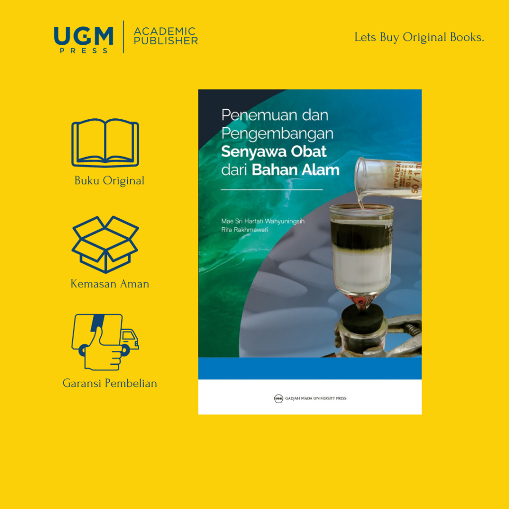 Jual UGM Press Buku Original Penemuaan dan Pengembangan Senyawa Obat ...