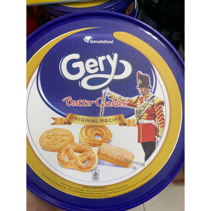 Jual Gery Butter Cookies 225gr | Shopee Indonesia