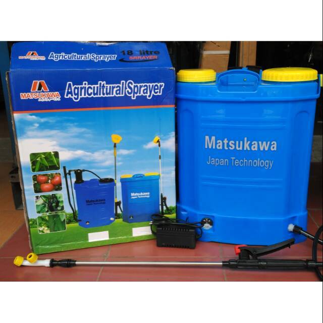 Jual Matsukawa Sprayer Elektrik Tanki Pompa Pertanian Semprot Hama ...