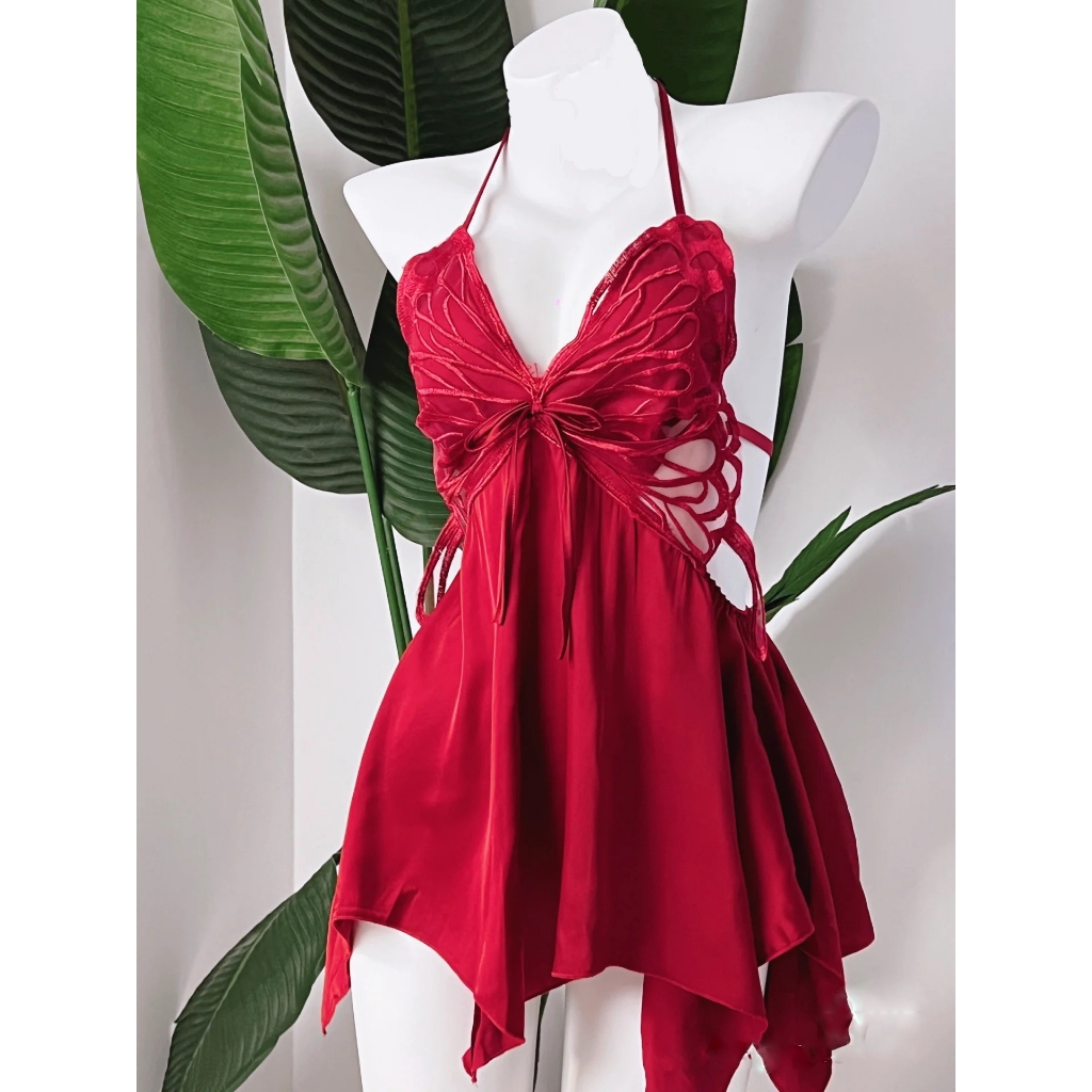 Jual Gadis Kitty Lingerie Sexy Baju Tidur Wanita Daster Sexy Rok Jala Seksi 8862 | Shopee Indonesia