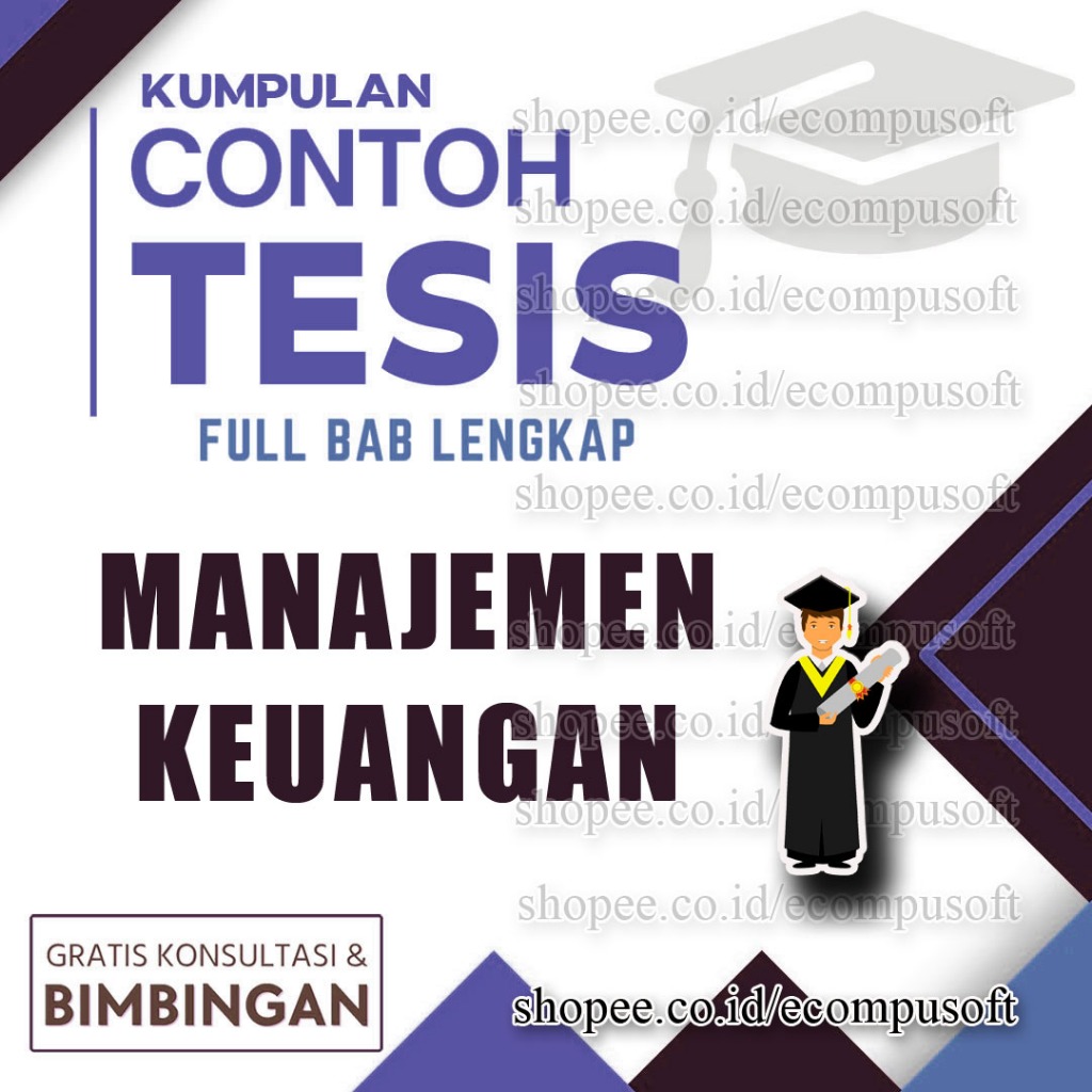 Jual Contoh Tesis Manajemen Keuangan | Shopee Indonesia