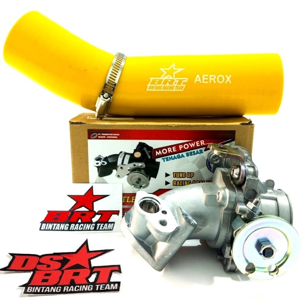 Jual TB Throttle Body BRT & Banana Rubber AEROX 155 & LEXI 125 TB BRT ...