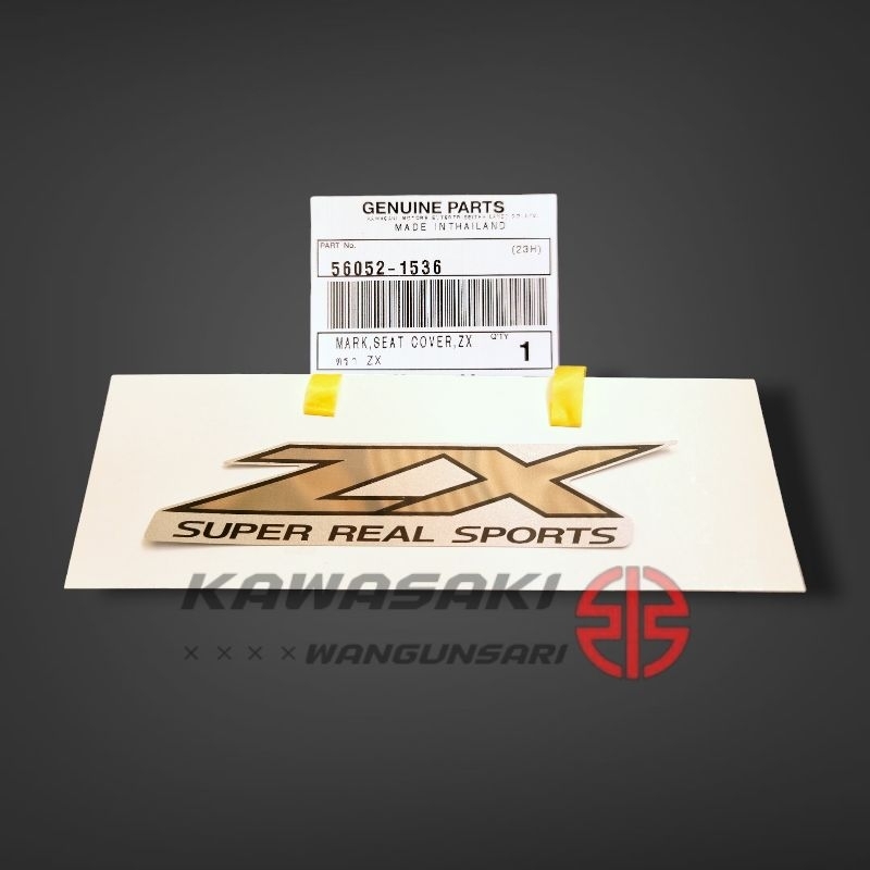 Jual Original STRIPING STIKER NINJA RR OLD ZX SILVER - 56052-1536 ...