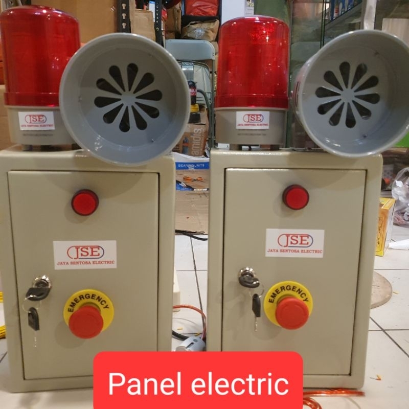 Jual Sirine Emergency Bahaya Panel Box Ms290+warning Led siap pakai ...