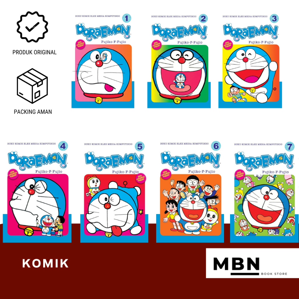 Jual Komik DORAEMON (TERBIT ULANG) Vol LENGKAP ori | Shopee Indonesia