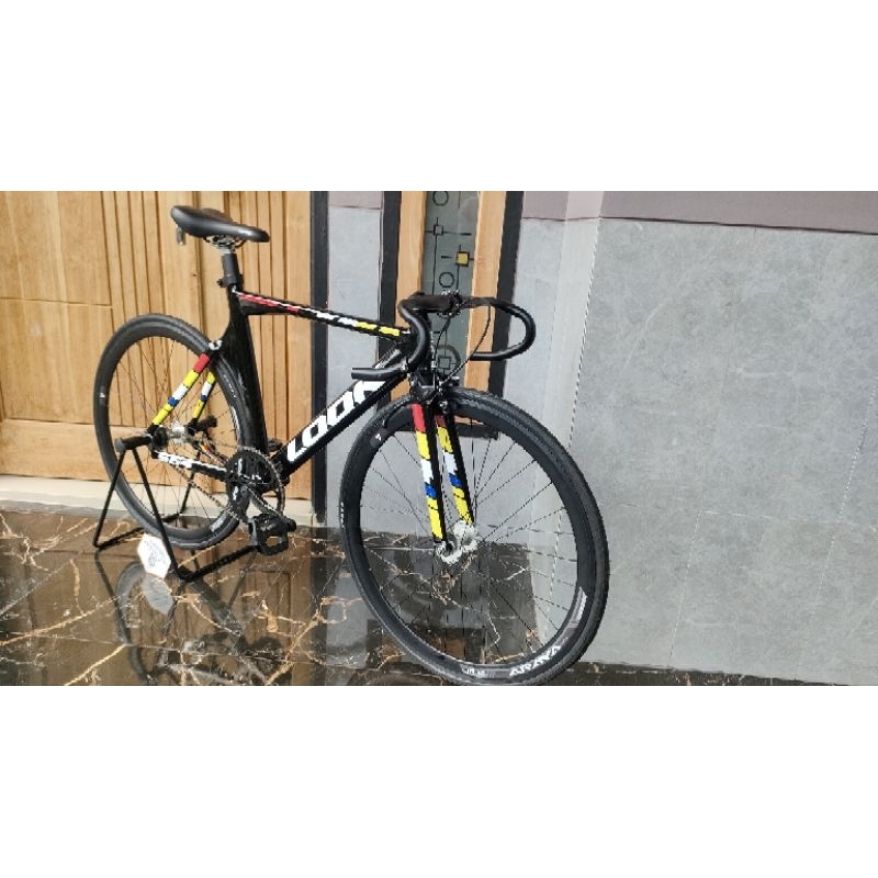 Jual Fulbike Fixie Look 564 Hitam Pelagi | Shopee Indonesia