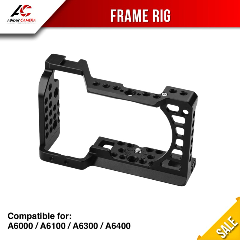 Jual Andoer Frame Small Rig for Sony A6000 A6100 A6300 A6400 A6500 ...