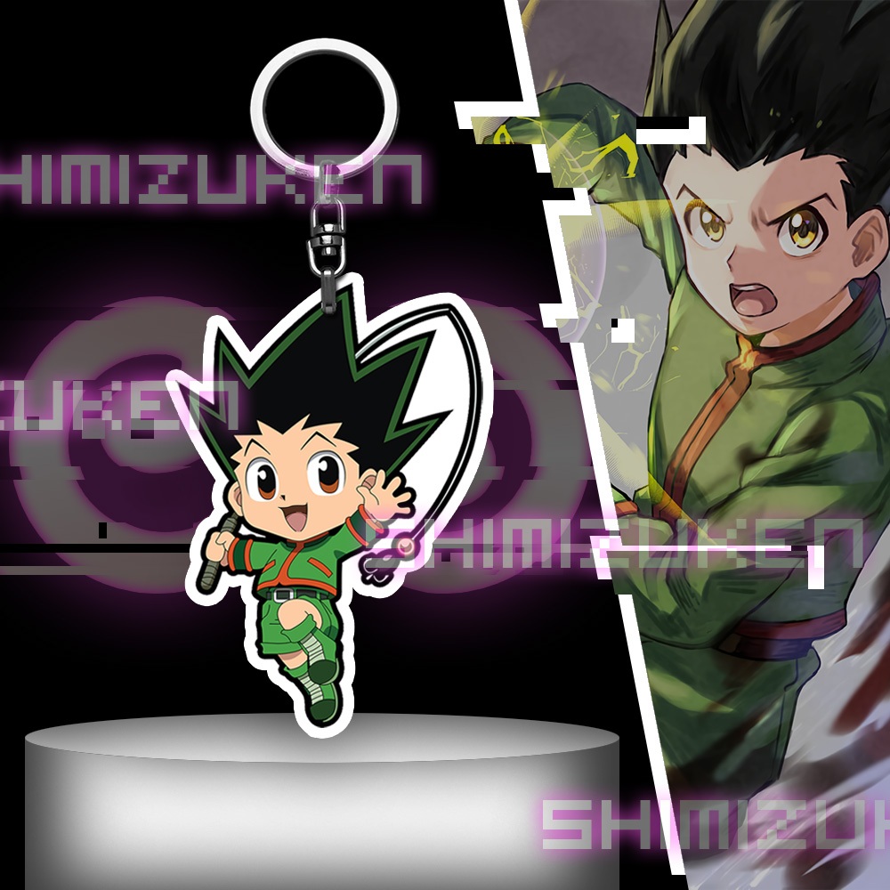 Jual Gantungan Kunci Anime Hunter x Hunter Gon Freecss - Ganci Akrilik ...
