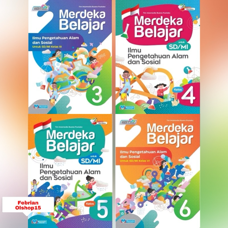 Jual BUKU MERDEKA BELAJAR IPAS SD/MI KELAS 3 4 5 6 KURIKULUM MERDEKA MASMEDIA | Shopee Indonesia