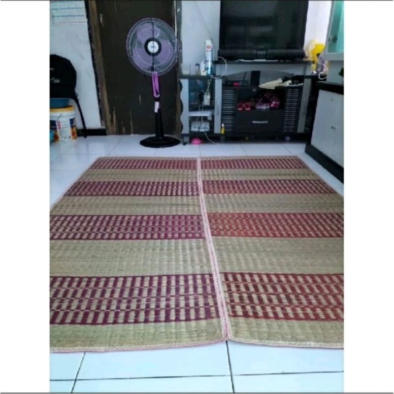 Jual Tikar Tradisional Ukuran 85x190 / 170x190 Cm Anyam Pamdan Jumbo ...