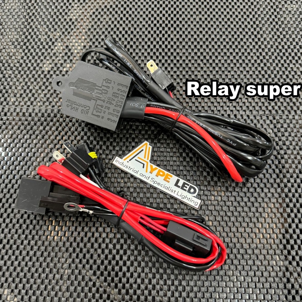 Jual Modern ORIGINAL KABEL RELAY SET H4 SUPER HID BILED PROJIE LED ...