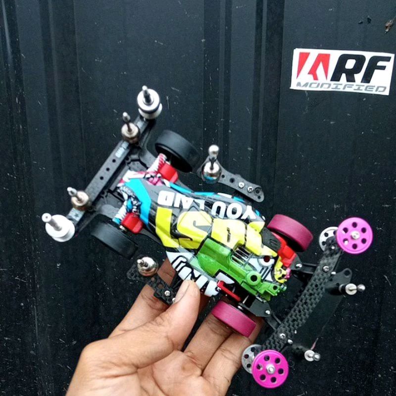 Jual body tamiya astute custom paint motif kartun | Shopee Indonesia