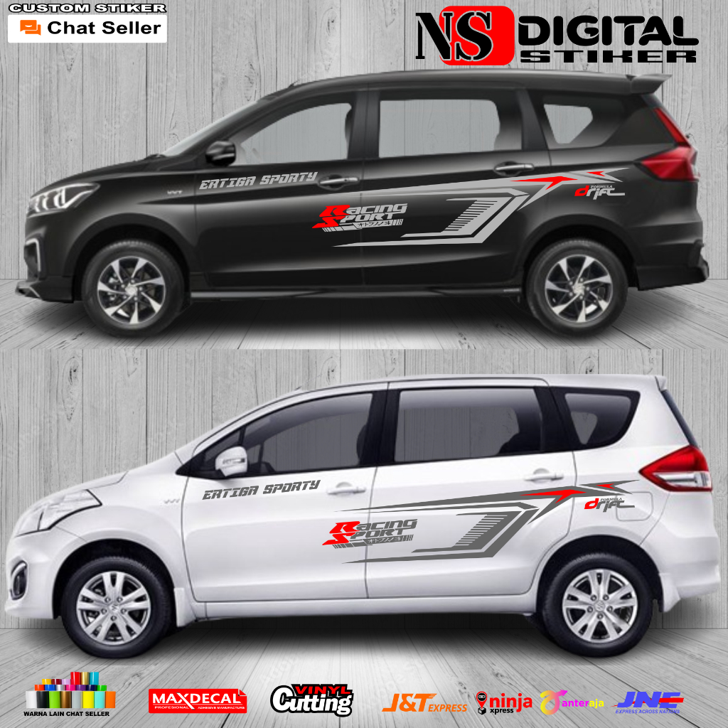 Jual Stiker mobil suzuki ertiga sticker cutting mobil suzuki ertiga ...