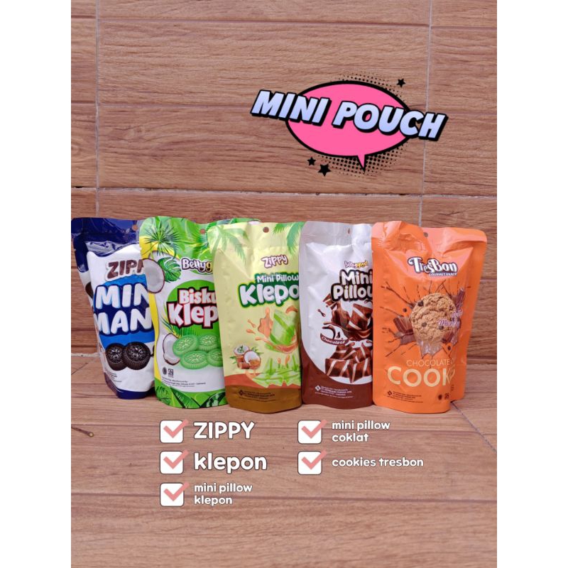Jual BELLYGOOD Mini Pouch 2000an 30gr / ZIPPY Mini KLEPON / Biskuit ...
