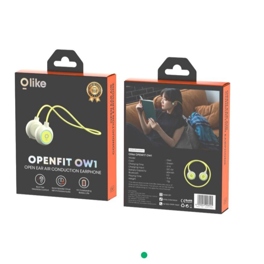 Jual Olike Open Ear Sport TWS headset bluetooth 5.3 Air Bone Conduction ...