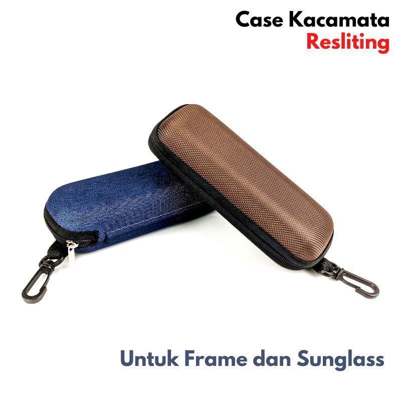 Jual Kotak Kacamata Resleting Premium Canvas box Sunglasses Tempat ...