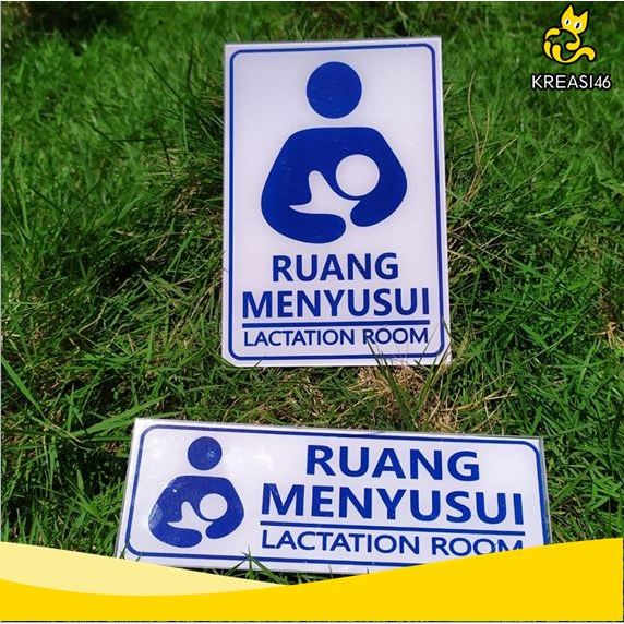 Jual PAPAN AKRILIK, STIKER, PETUNJUK RUANG MENYUSUI | Shopee Indonesia