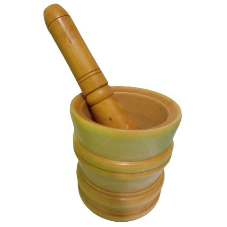Jual Alat Penumbuk Bumbu Tradisional Lumpang + Alu Ukuran KECIL 12cm ...