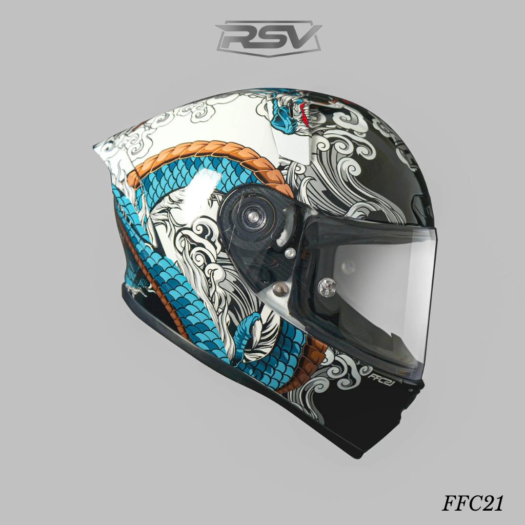 Jual HELM RSV FFC21 FIBER COMPOSITE MOTIF RYUJIN | Shopee Indonesia