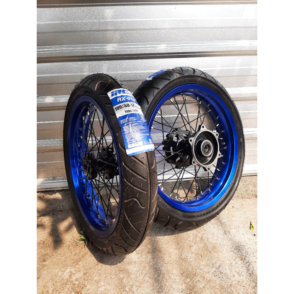 Jual Ban Set Supermoto WR155 Ban IRC Baru Wheelset Sumo Yamaha WR Ring ...