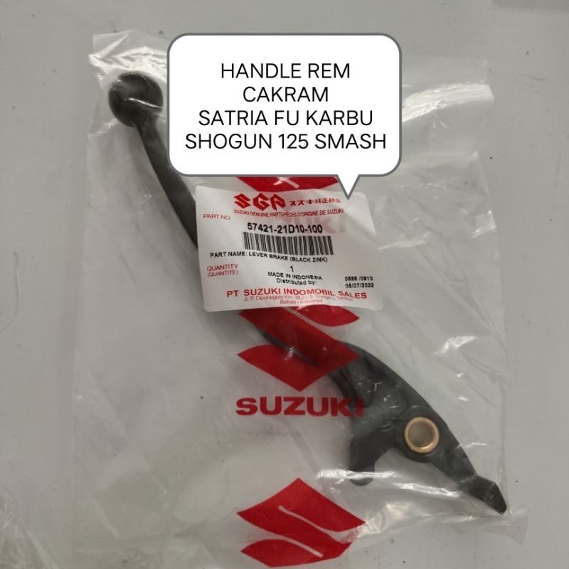 Jual HANDLE REM CAKRAM SATRIA FU150 KARBU SHOGUN125 SMASH HENDEL REM CAKRAM ORIGINAL SUZUKI SGP ...