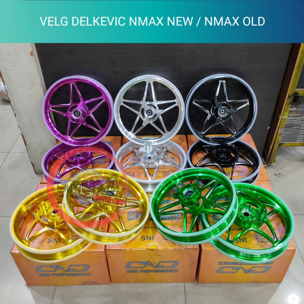 Jual VELG X-1 BINTANG DELKEVIC DND NMAX NEW / NMAX OLD 2024 2023 2022 ...