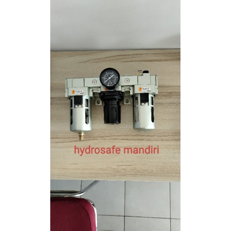 Jual Filter regulator lubricator FRL EMC EC 4000-06 port 3/4" inch | Shopee Indonesia