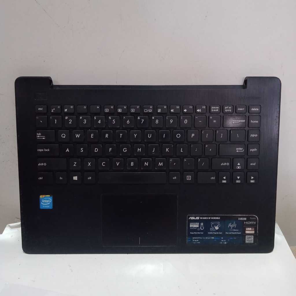 Jual Casing bagian keyboard laptop Asus X453M PLUS KEYBOARD | Shopee ...