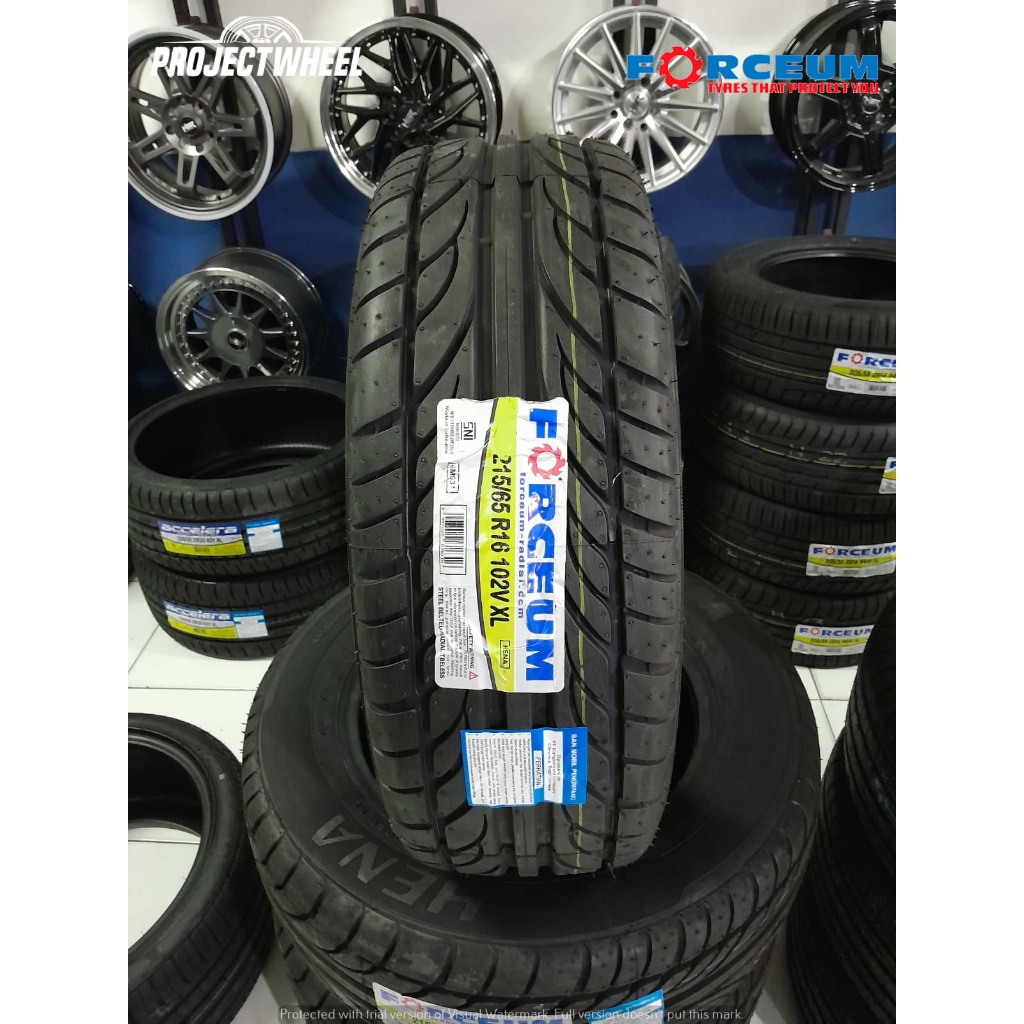 Jual BAN MOBIL TERIOS RUSH UKURAN 215 65 R16 FORCEUM HENA TAHUN ...